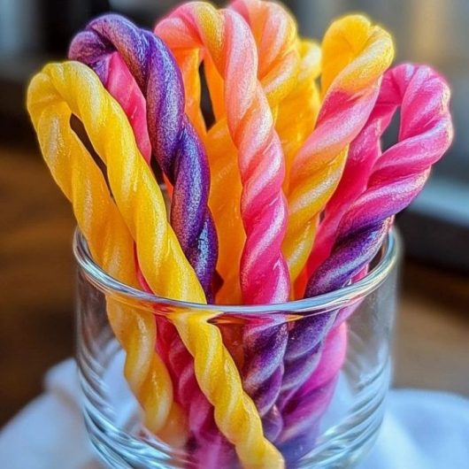 Homemade Kool-Aid Licorice Ropes