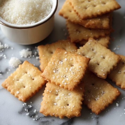 Salt Crackers And Salt Cookies