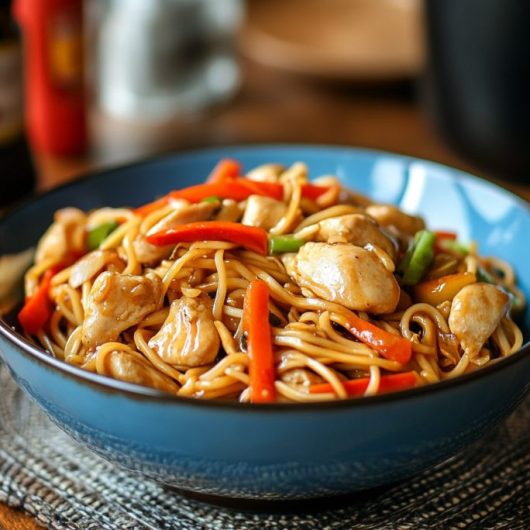 Chicken Chow Mein With The Best Chow Mein Sauce