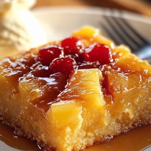 Pineapple Upside Down Dump Cake Recipe