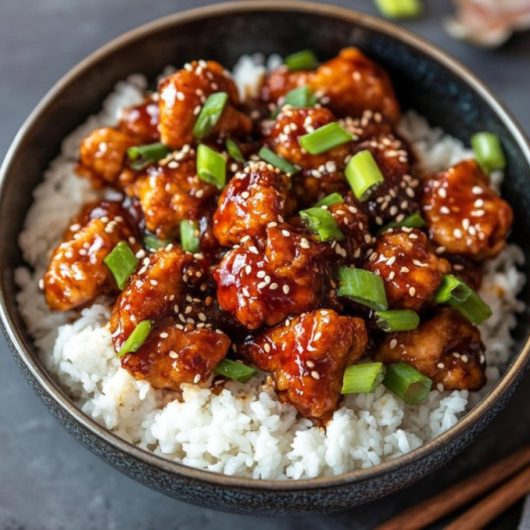Baked General Tso Chicken