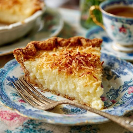 Laura Bush’s Texas Buttermilk Coconut Pie