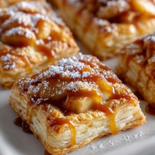 Caramel Apple Puff Pastry