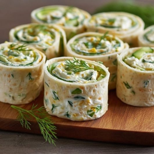 Dill Pickle Tortilla Roll Ups