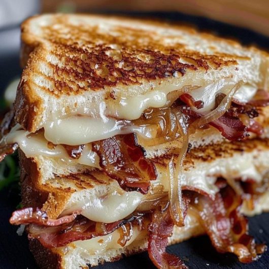 Triple Cheese Bacon Ranch Melt