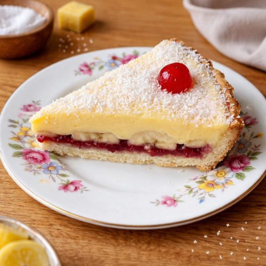 Creamy Traditional Manchester Tart